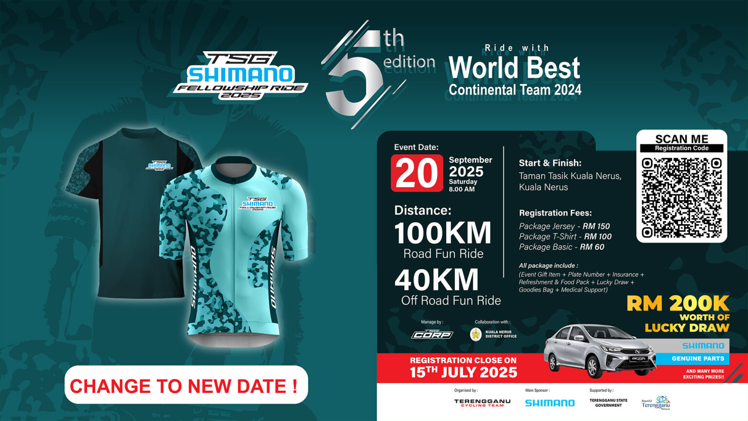 TSG SHIMANO FELLOWSHIP RIDE 2025 - TERENGGANU CYCLING TEAM - OFFICIAL ...